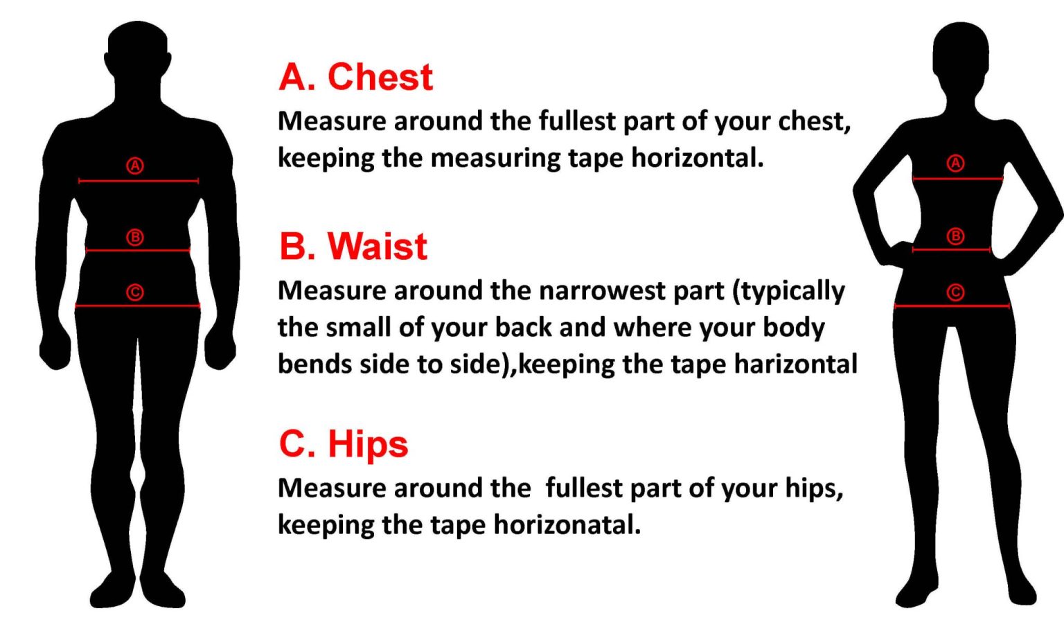 Size chart cheerleading uniform