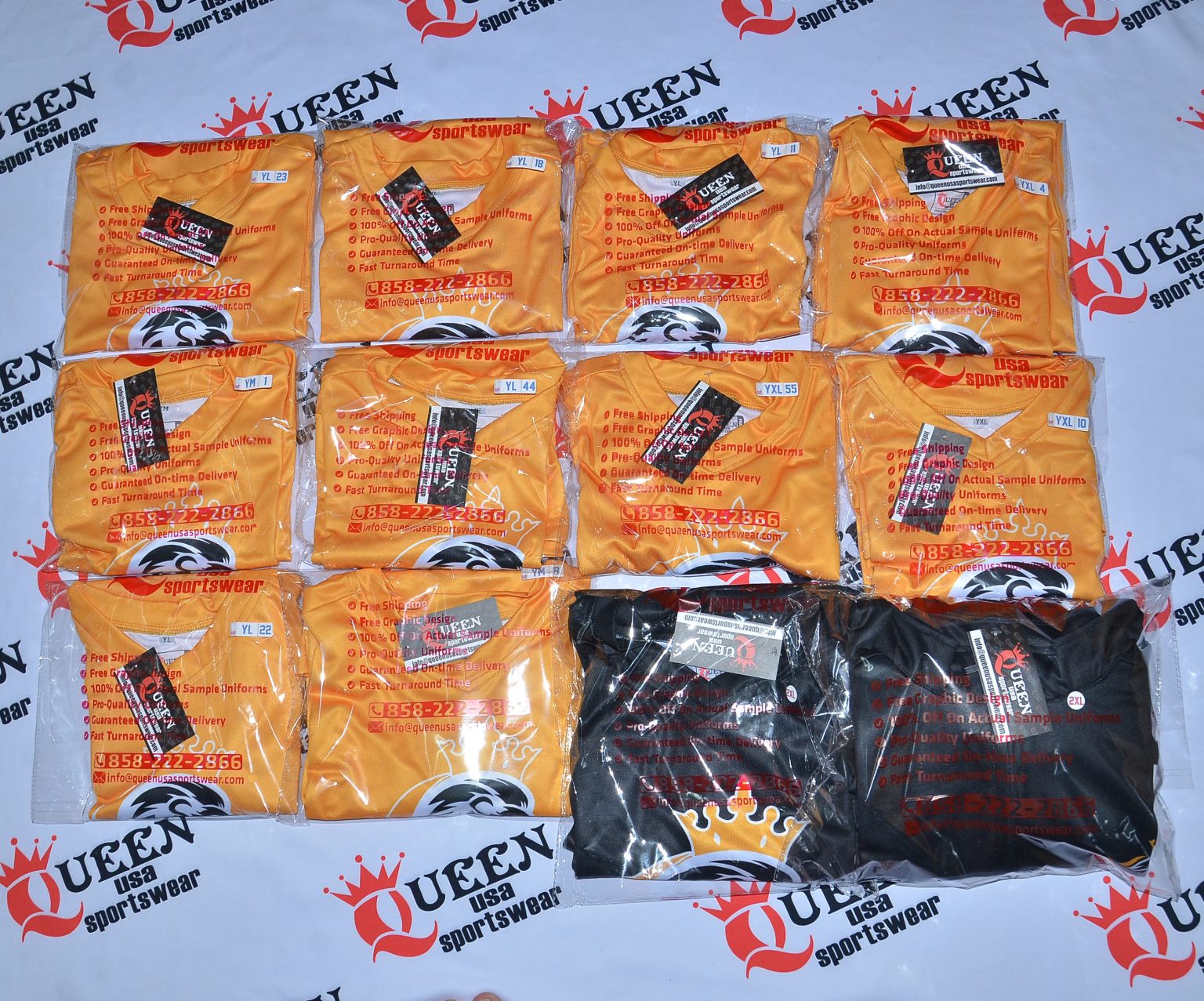 Team Sports Uniforms | Queen Sportswear Custom Team Packages