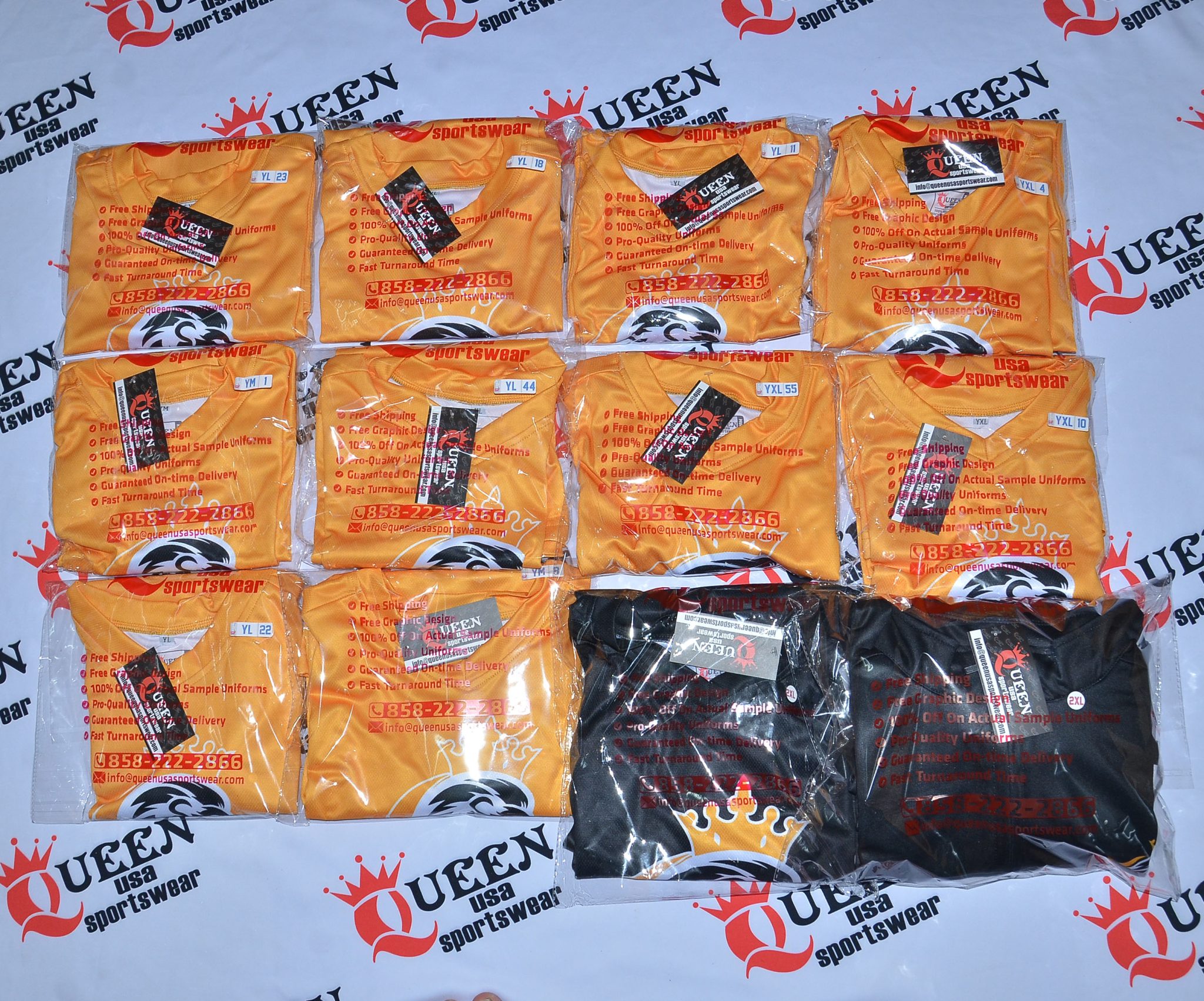 Team Sports Uniforms | Queen Sportswear Custom Team Packages