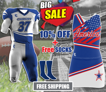 Custom Football Uniforms & Jerseys - Customize FREE Football Uniforms