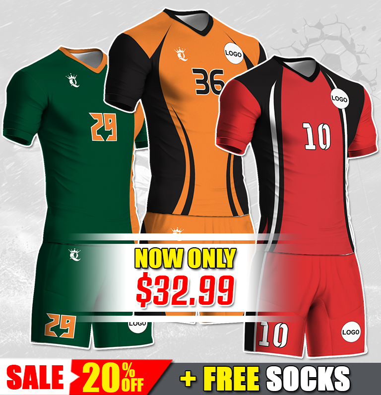 SOCCER - Custom - Dye Sublimation - Team Pack Deals