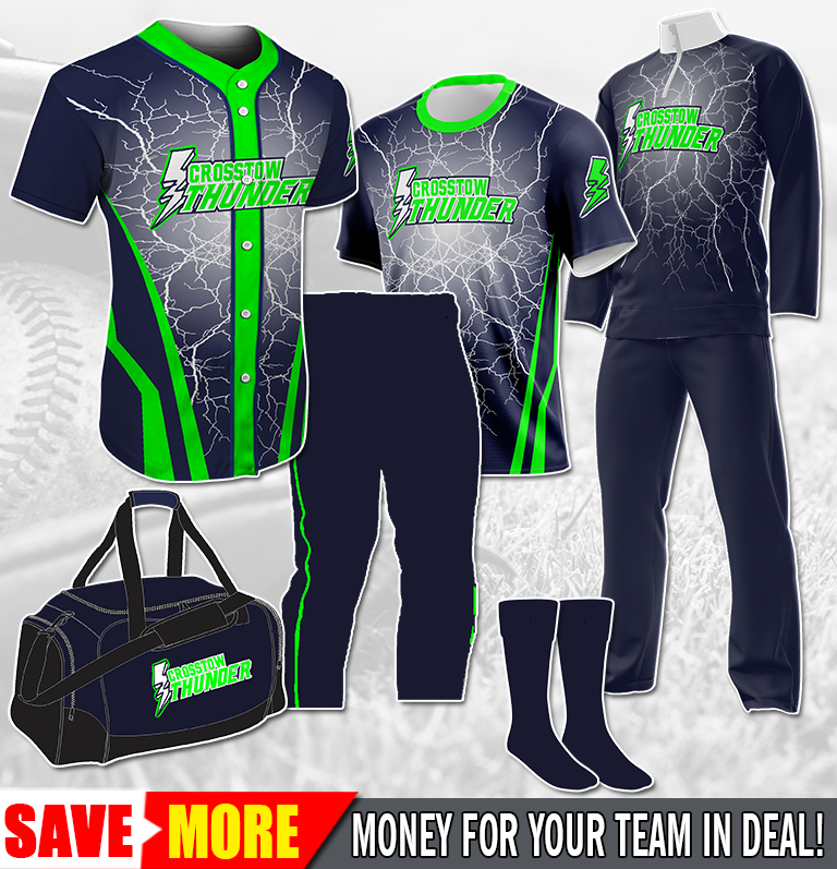 SOFTBALL - Crew Neck - Two Buttons - Full Buttons Uniform